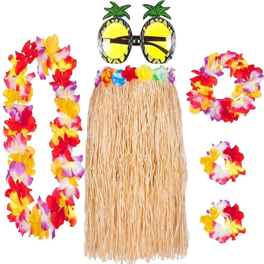 Hula Skirt Sets UK – Redstar Fancy Dress