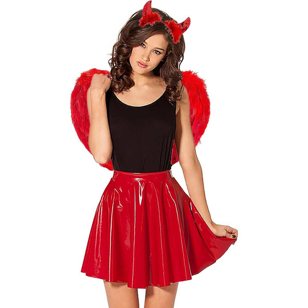 4pc Red Devil Halloween Costume for Women – Redstar Fancy Dress