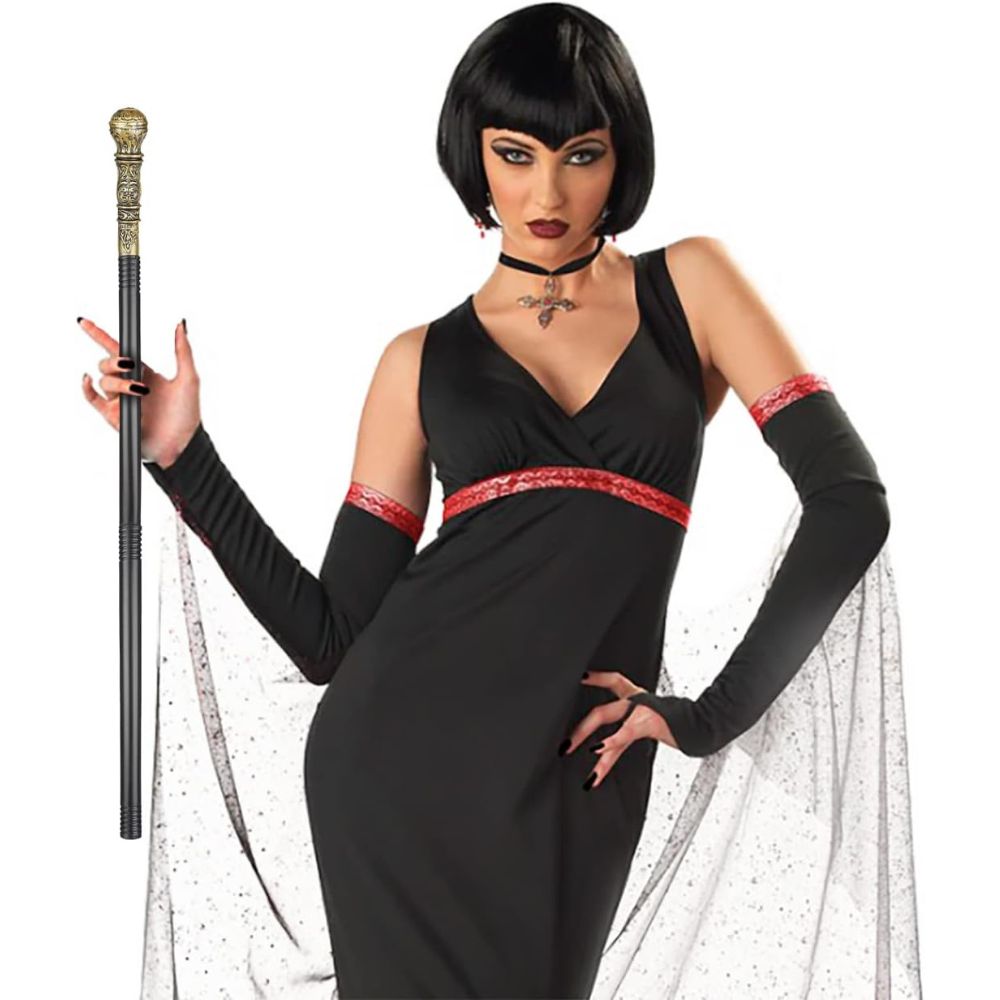 Gold Wizard Staff – Redstar Fancy Dress