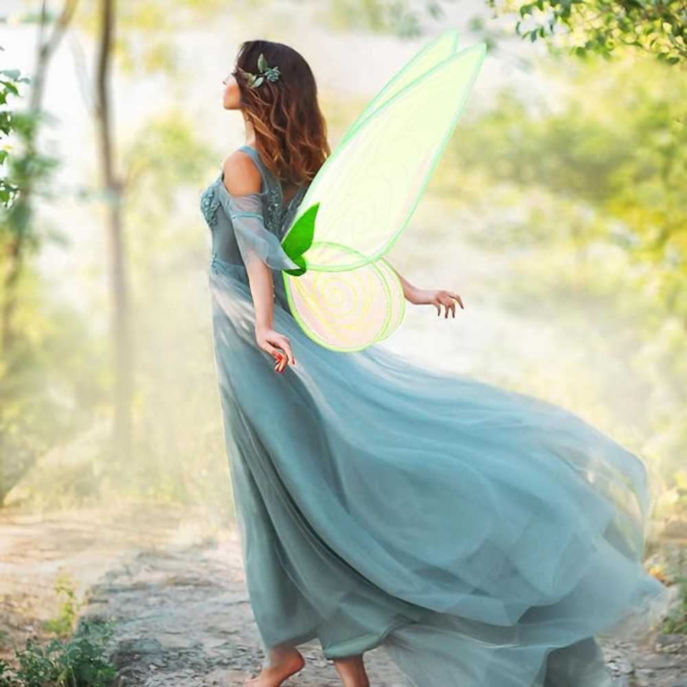 Green Fairy Elf Wings for Adults & Kids – Redstar Fancy Dress
