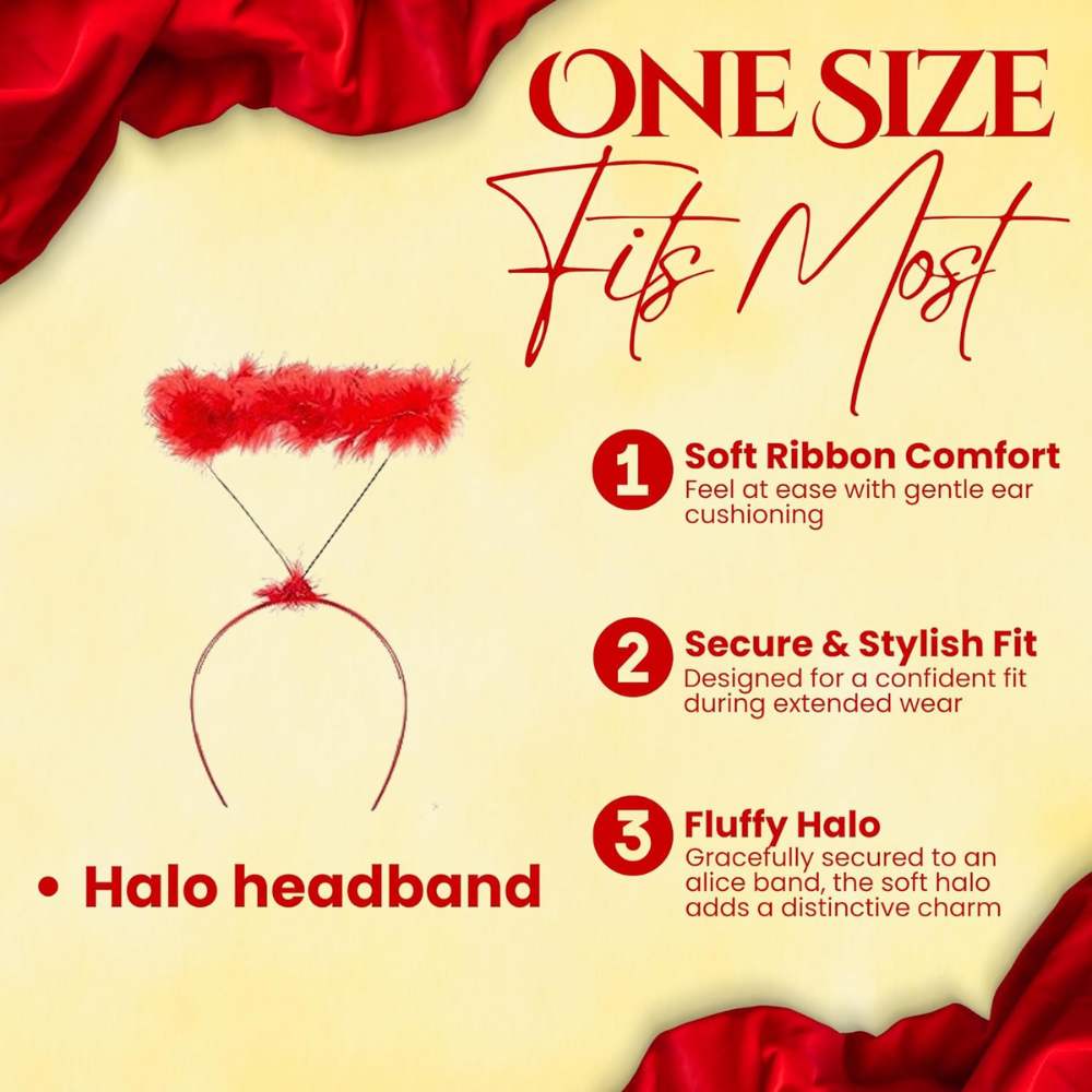 Halloween Costumes Wand Angel Halos Headband Angel Costume Halloween ...