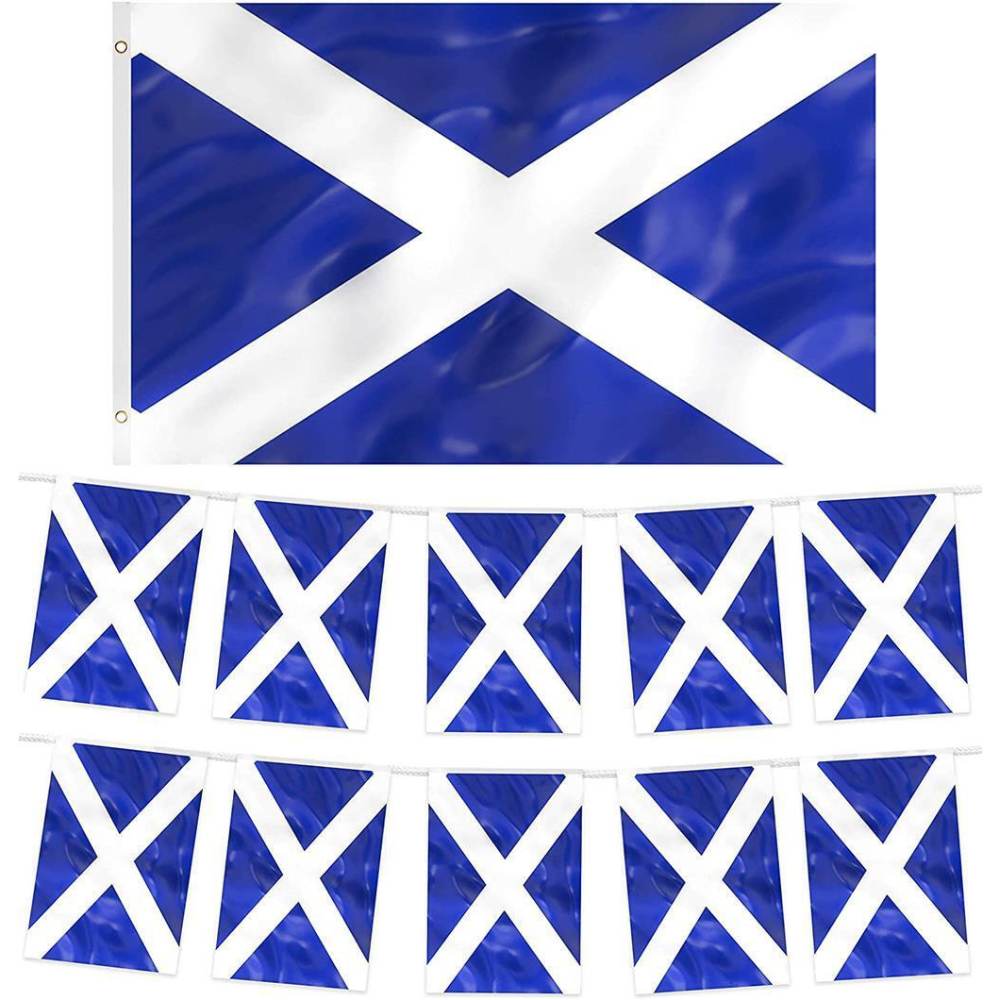 Scotland Flag & Bunting (Pack of 2) – Redstar Fancy Dress